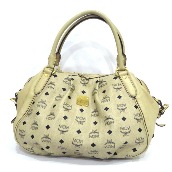 MCM | Bags | Mcm Logogram Tote Bag Yellow Beige | Poshmark
